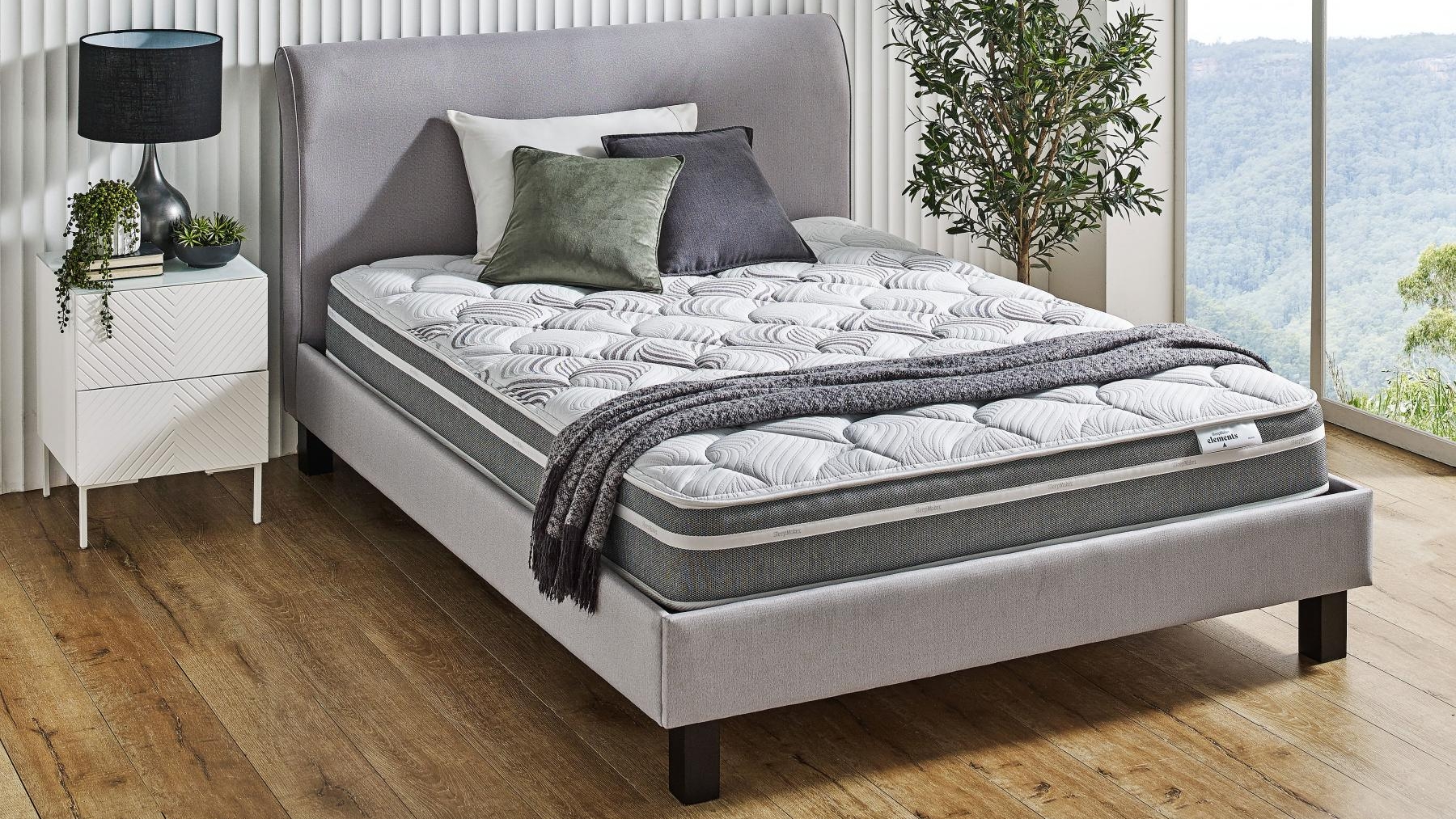 SleepMaker Elements Jordan Medium Mattress - King | Harvey Norman