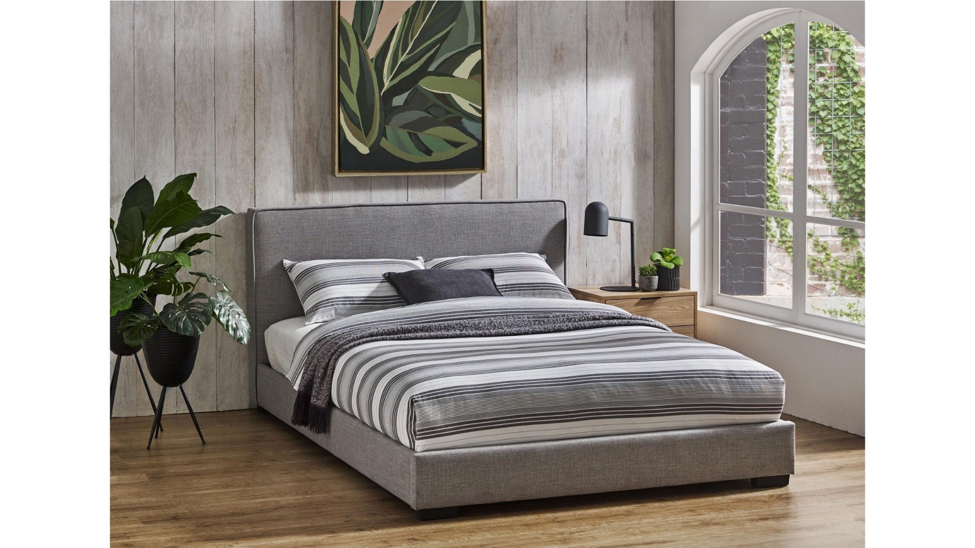 Jasper Bed - Double | Harvey Norman