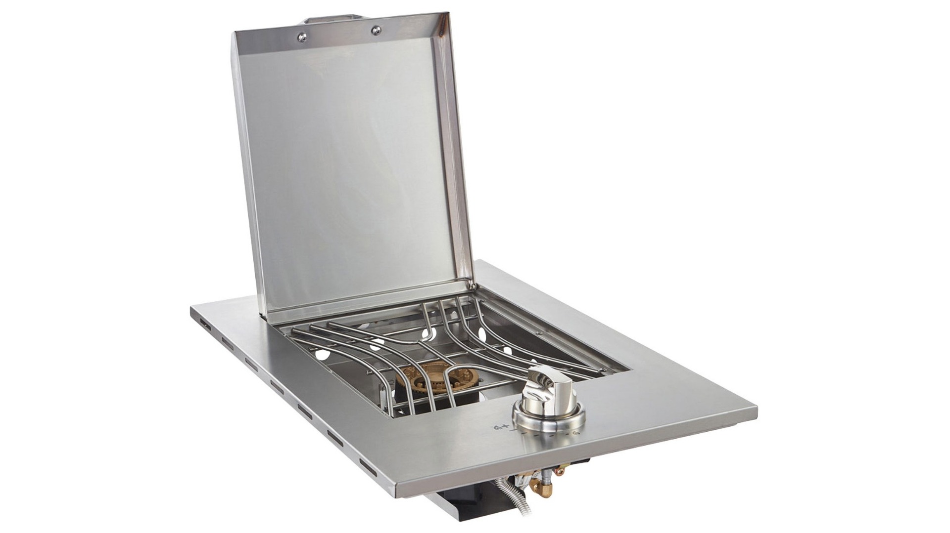 Smart Drop-In Built-In Sideburner - Stainless Steel | Harvey Norman