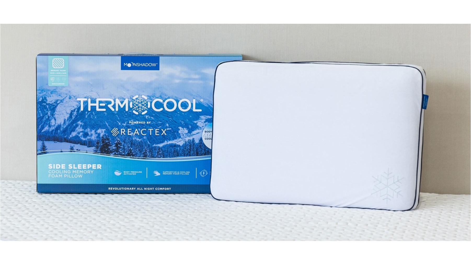 Thermocool Side Sleeper Pillow | Harvey Norman
