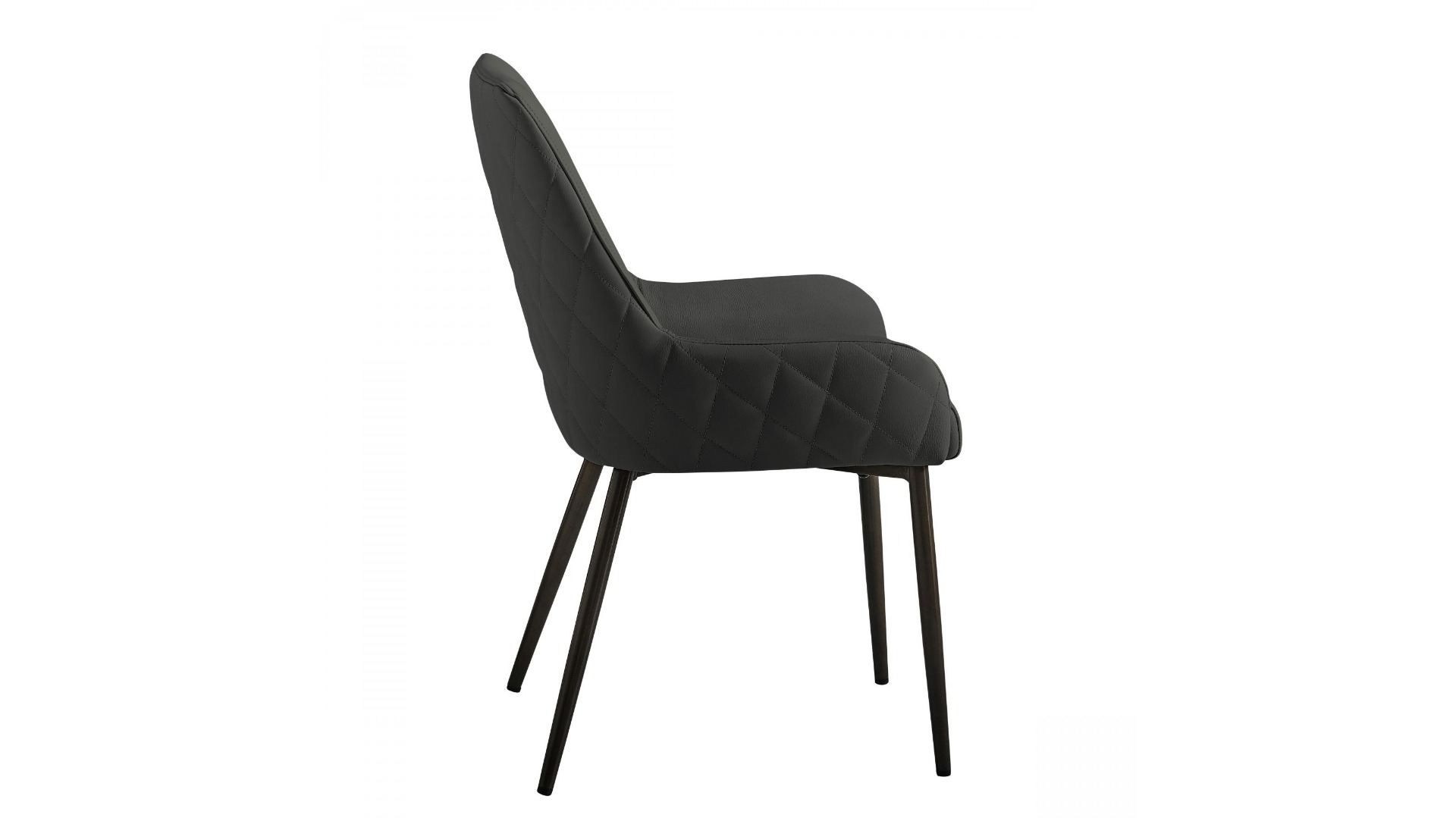 Centro Leather Dining Chair - Shale | Harvey Norman