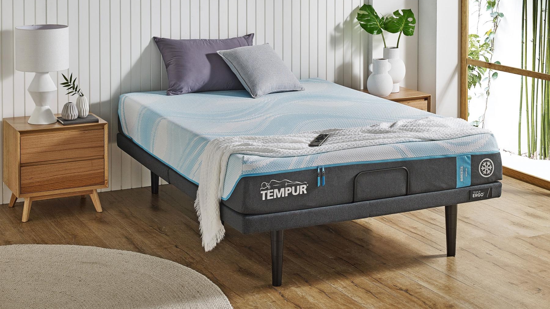 TEMPUR Breeze Soft Mattress - Double | Harvey Norman