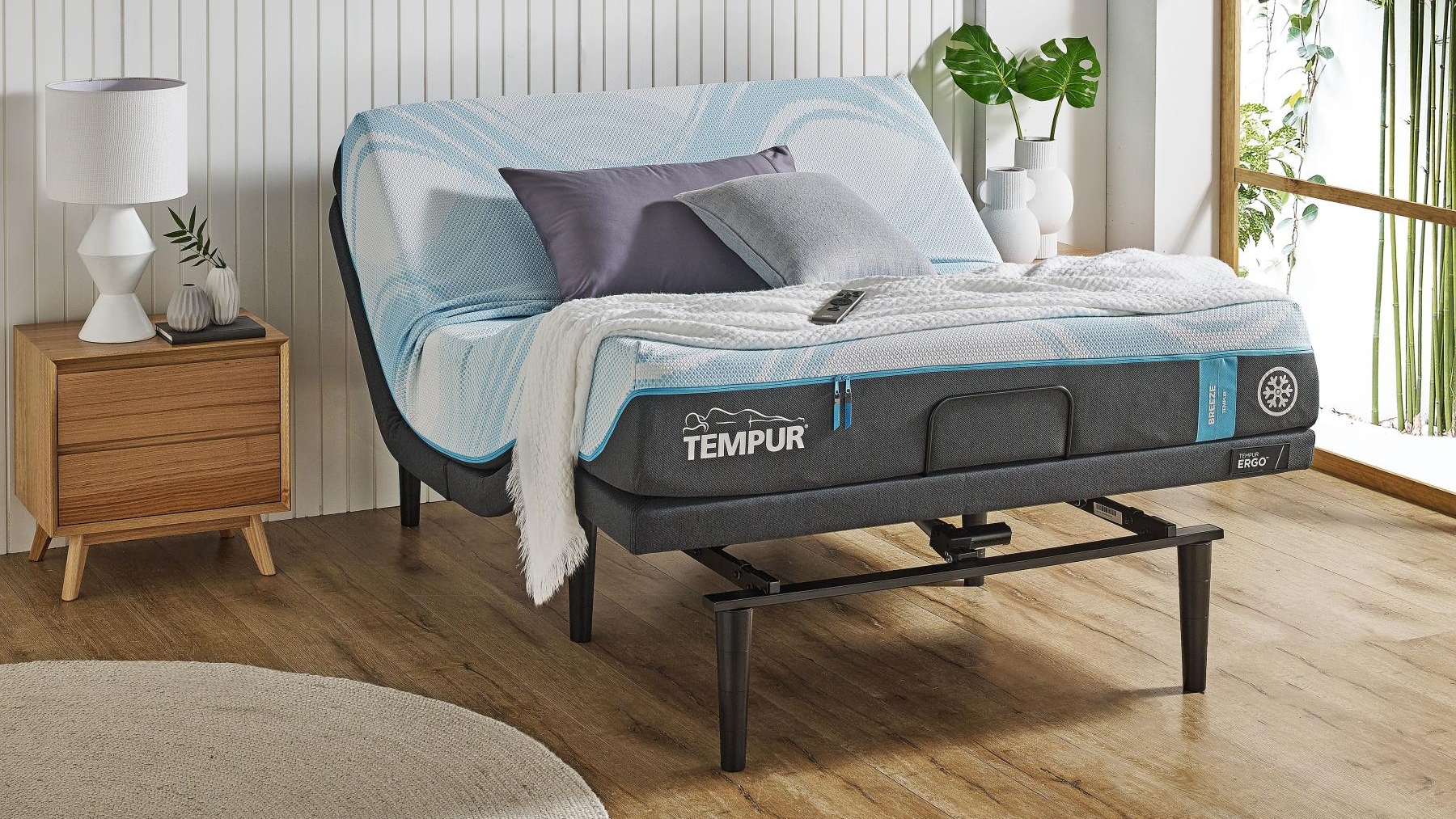 TEMPUR Breeze Soft Mattress - Long Single | Harvey Norman