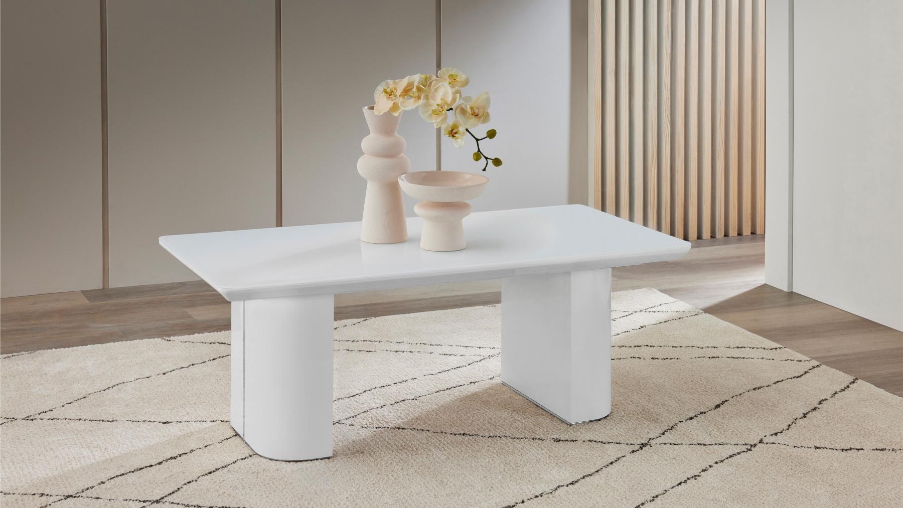 Bolero White Coffee Table | Harvey Norman