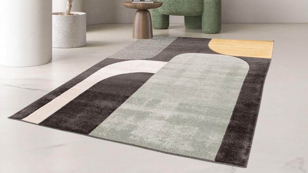 Luna Deco Black Rug | Harvey Norman