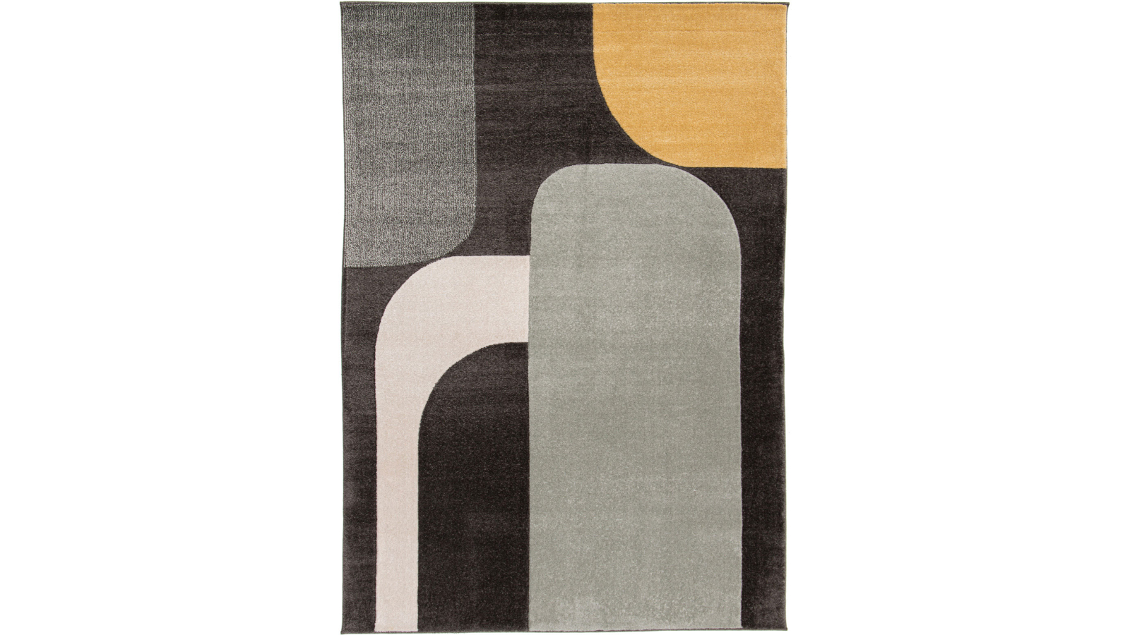 Luna Deco Black Rug | Harvey Norman
