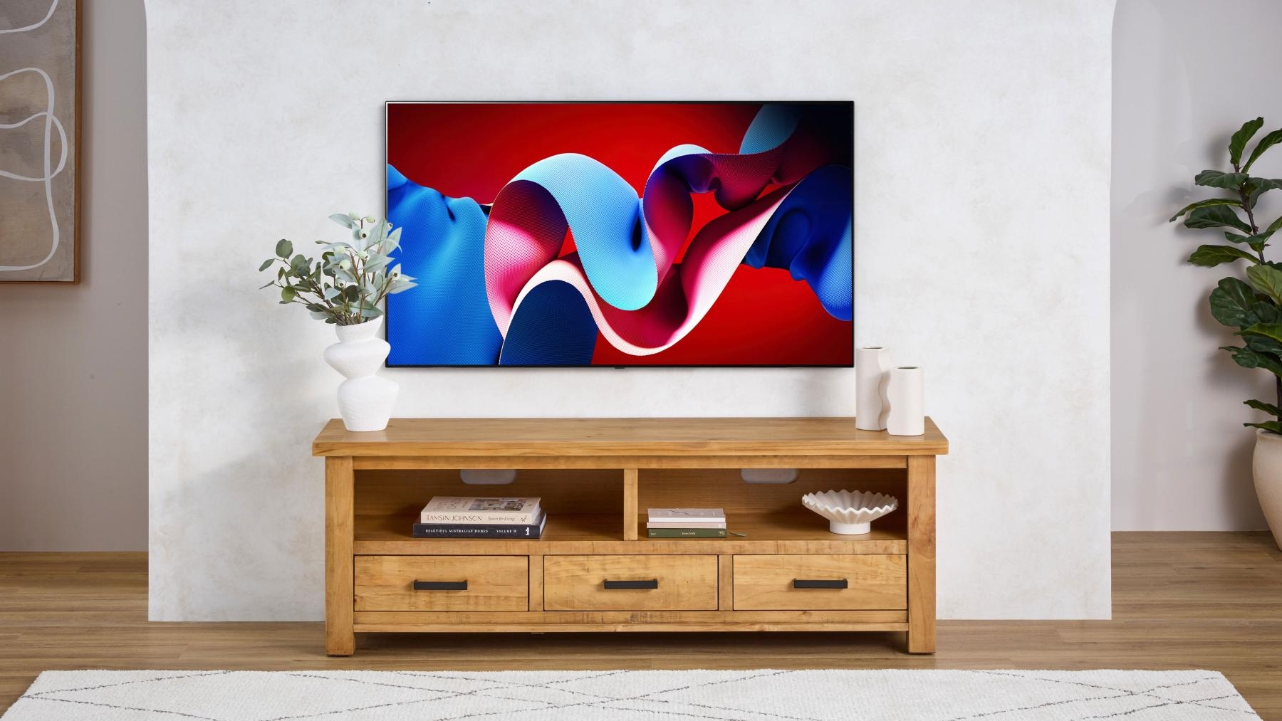 Cobar Light Oak Entertainment Unit - 162cm | Harvey Norman