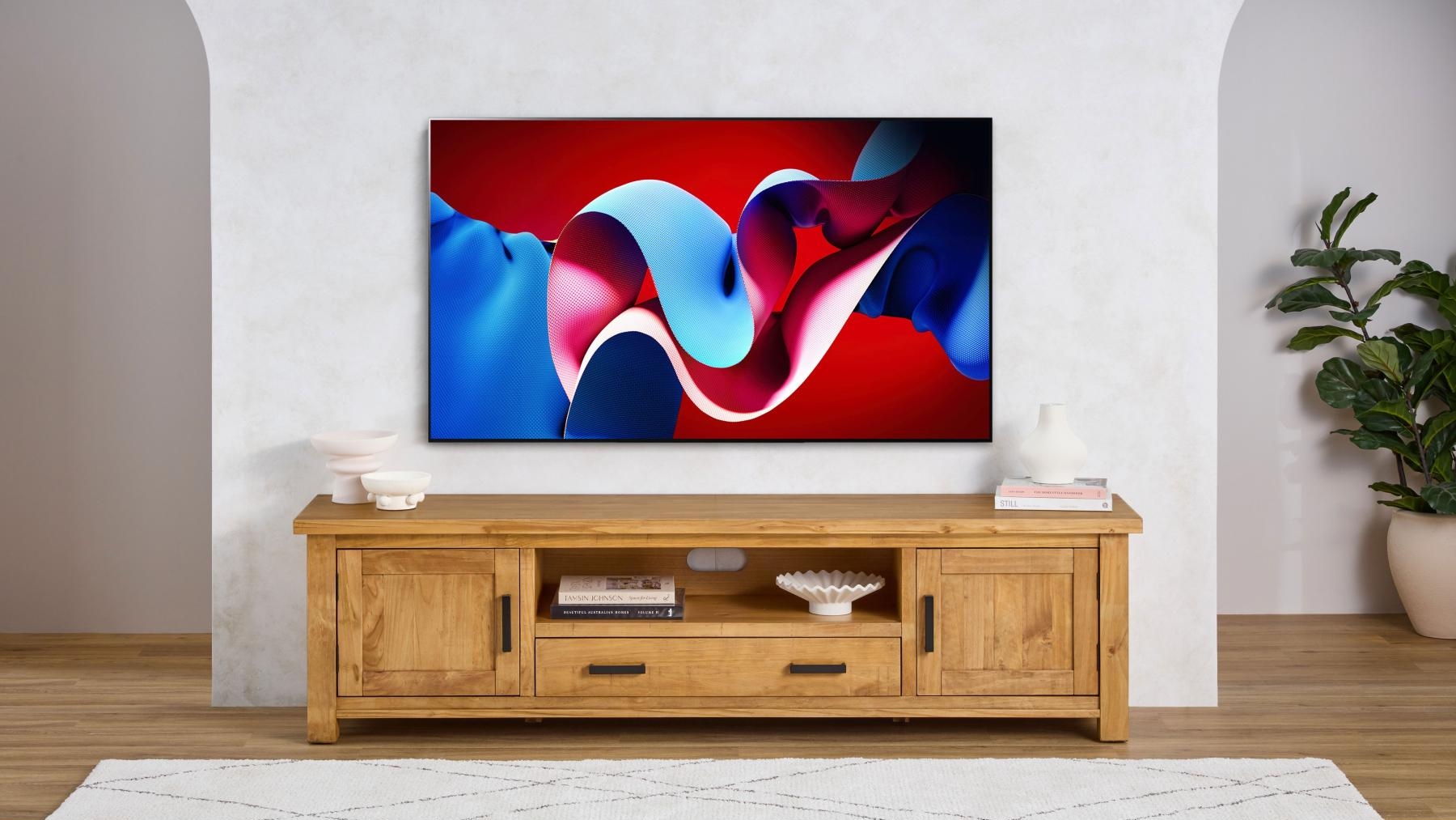 Cobar Light Oak Entertainment Unit - 207cm | Harvey Norman