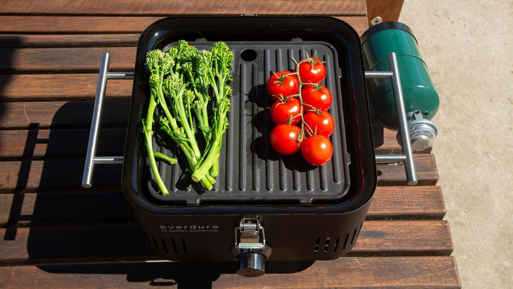 Everdure by Heston Blumenthal CUBE PROFLAME 360 Reversible Griddle ...