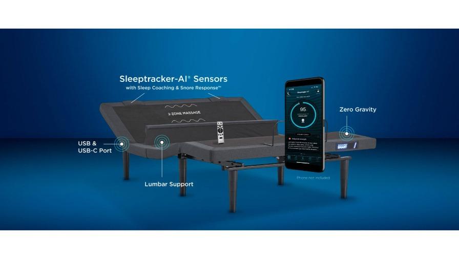 TEMPUR Zero-G Ergo Smart Adjustable Base | Harvey Norman