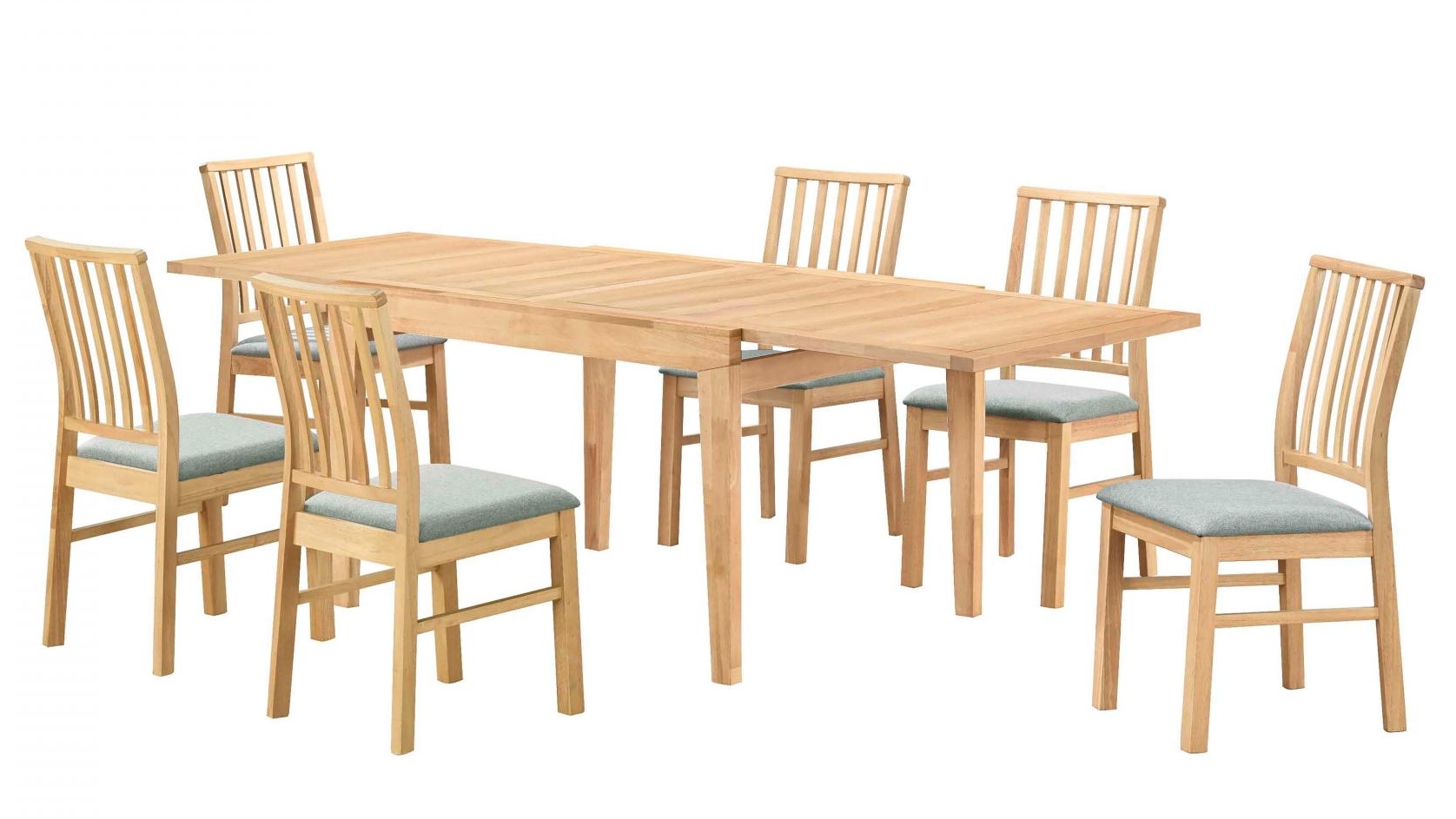 Bowen 7-Piece Rectangular Extension Dining Setting | Harvey Norman