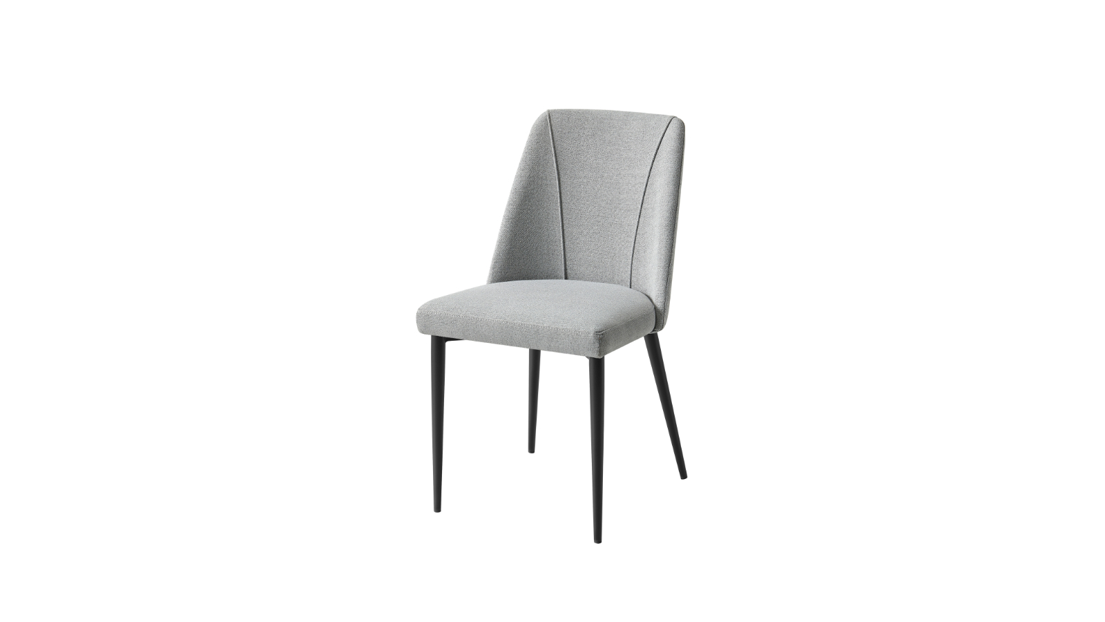 Cosmo Grey Fabric Dining Chair | Harvey Norman