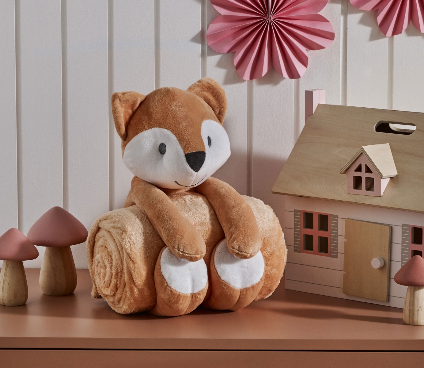 Fredy Fox Toy and Blanket | Harvey Norman