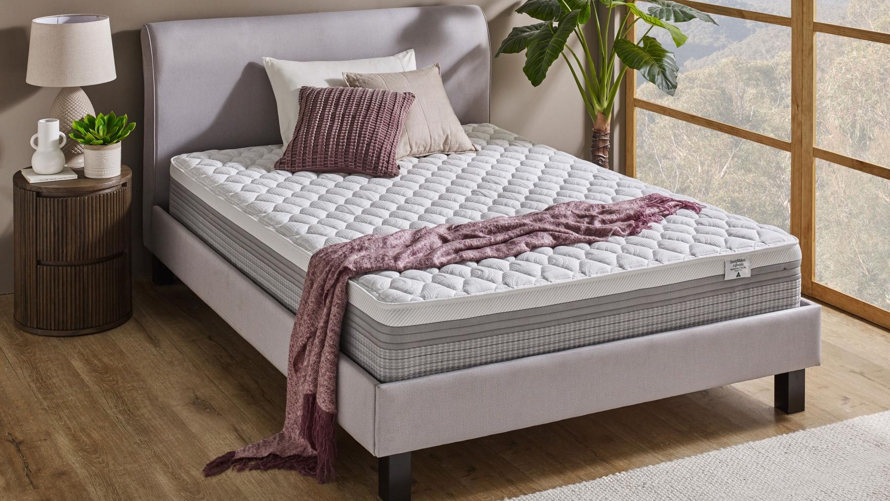 SleepMaker Smart Rest Deluxe Super Firm Mattress - Queen | Harvey Norman