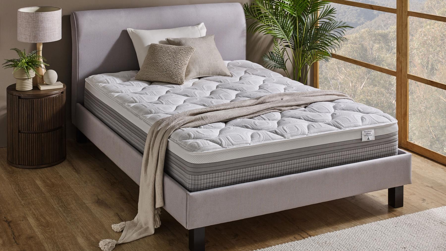 SleepMaker Smart Rest Deluxe Plush Mattress - Queen | Harvey Norman