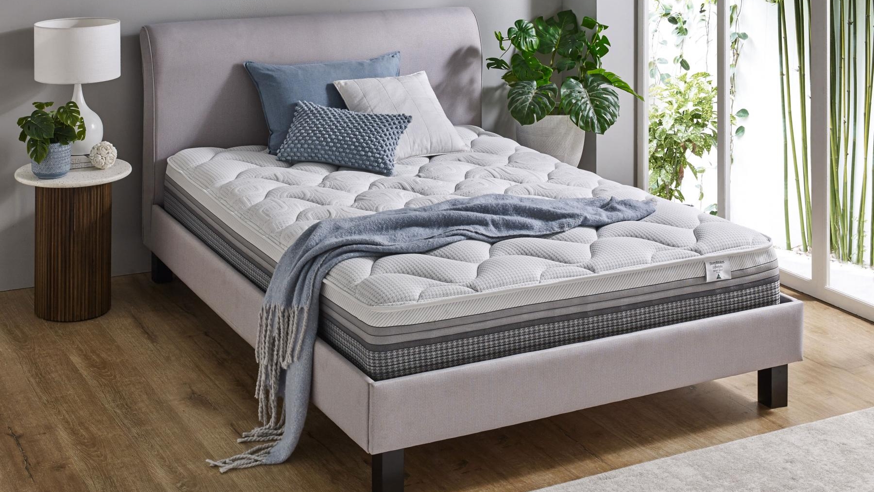 SleepMaker Smart Rest Plush Mattress - Queen | Harvey Norman