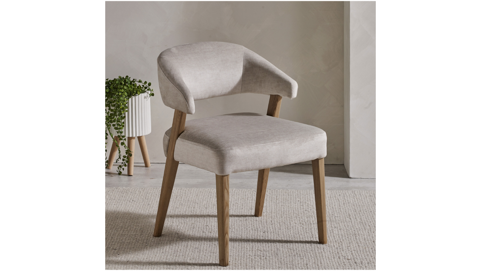 Como Fabric Dining Chair | Harvey Norman