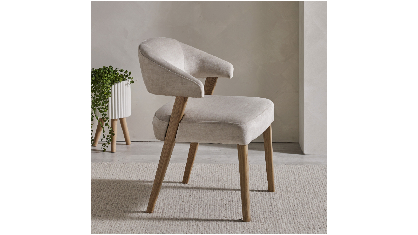 Como Fabric Dining Chair | Harvey Norman