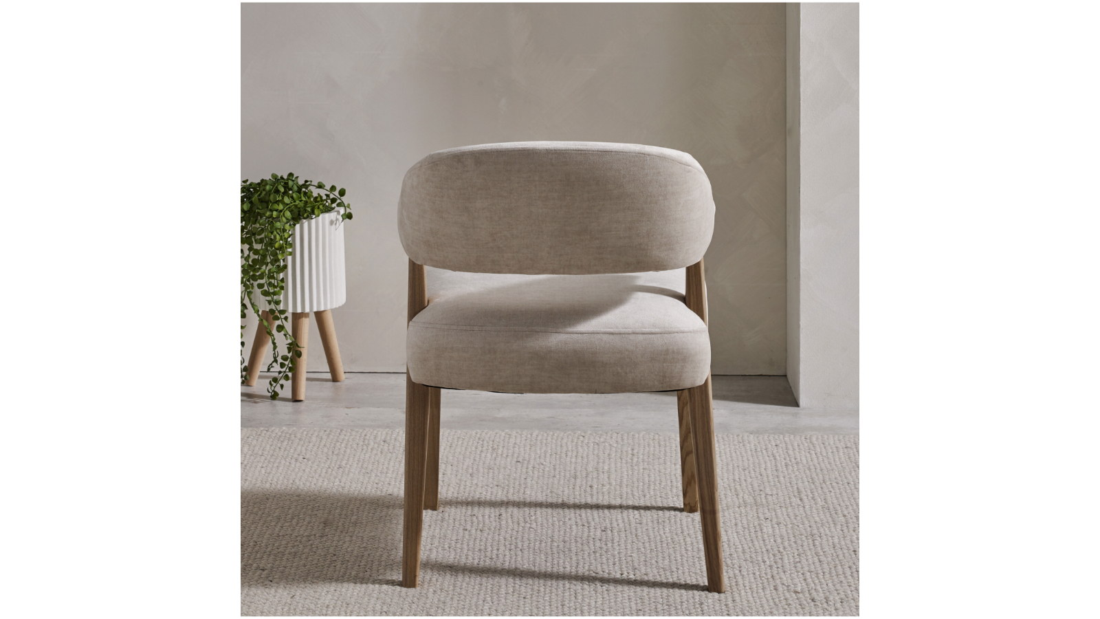 Como Fabric Dining Chair | Harvey Norman