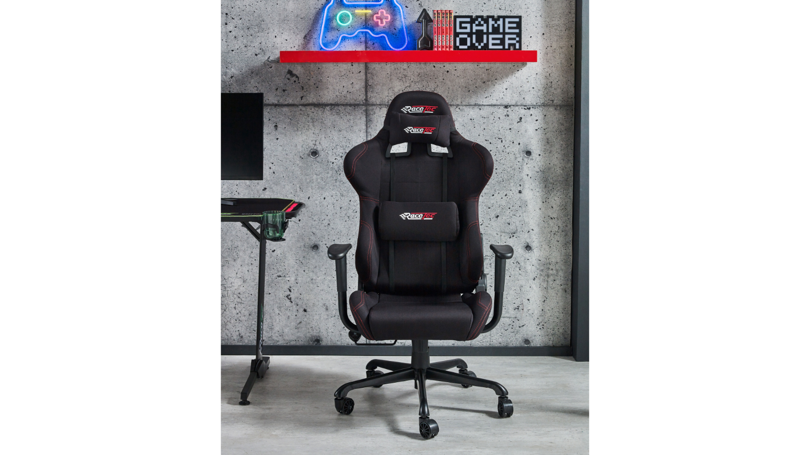 Raptor Race Tec MK2 Gaming Chair - Black | Harvey Norman