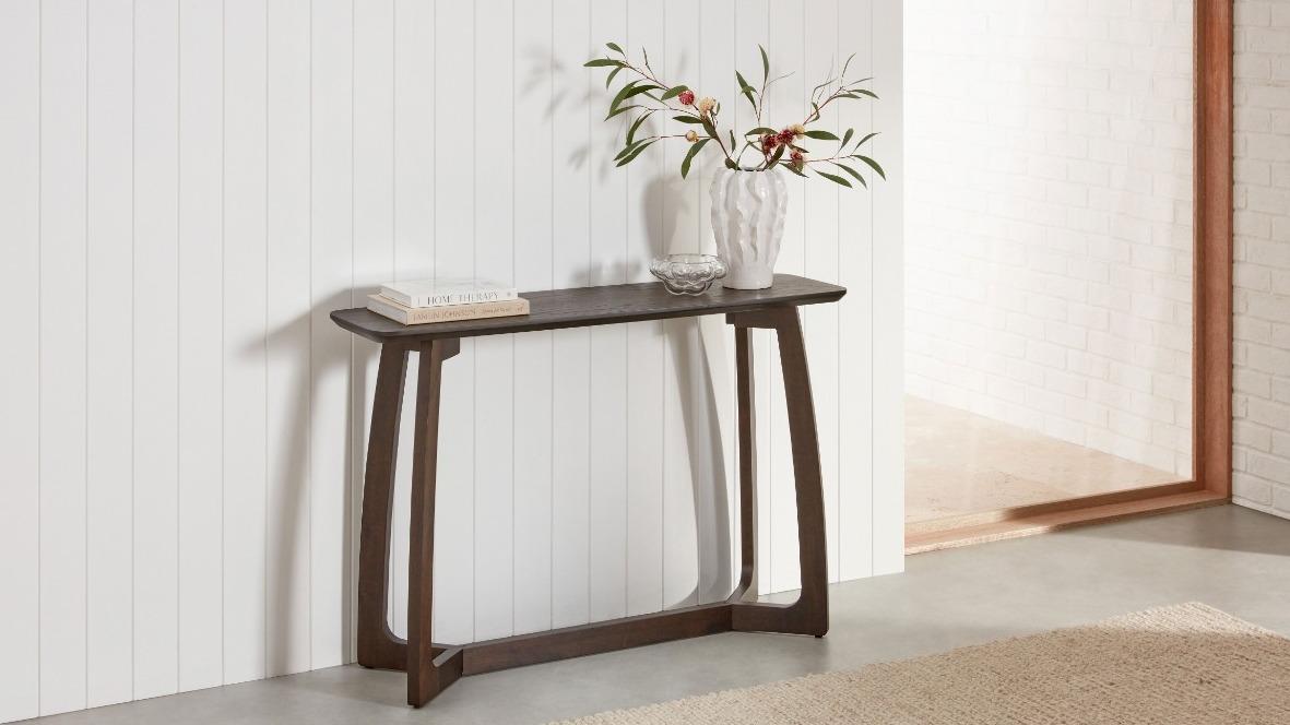 Malibu Console Table - Granite | Harvey Norman