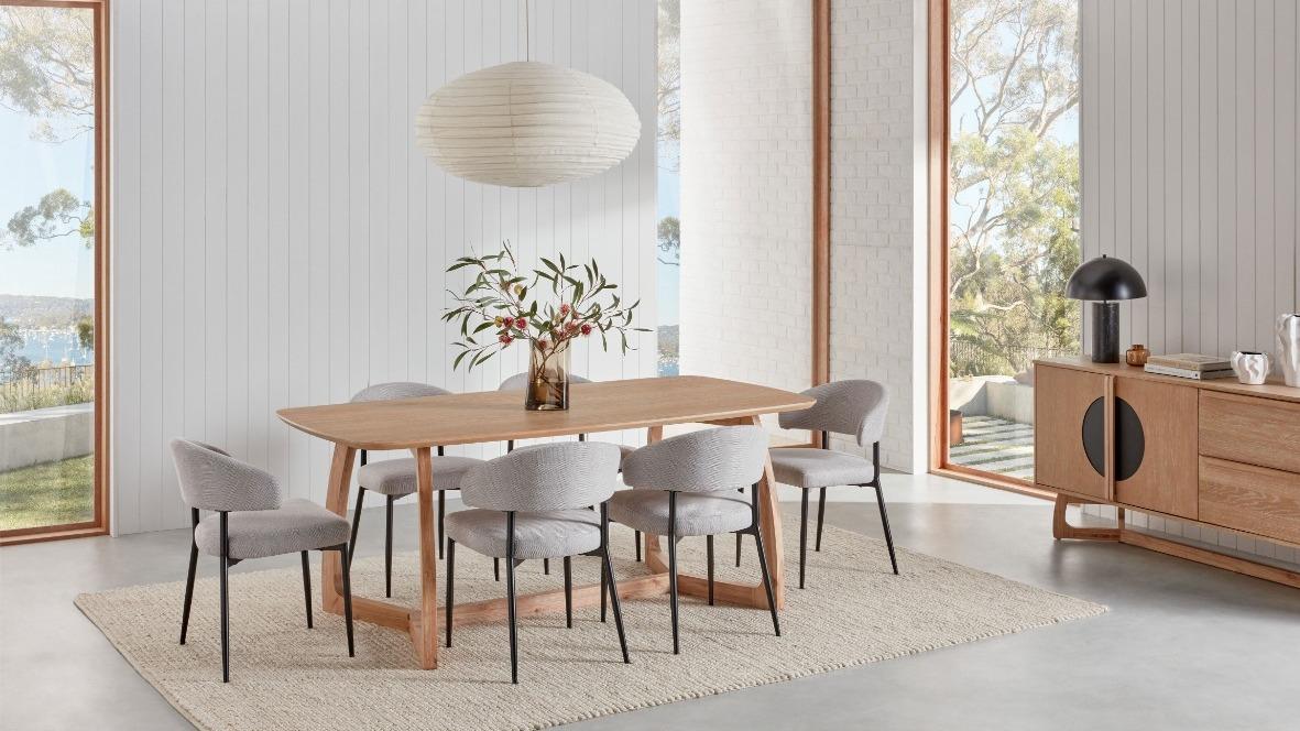 Malibu 7-Piece Dining Setting | Harvey Norman