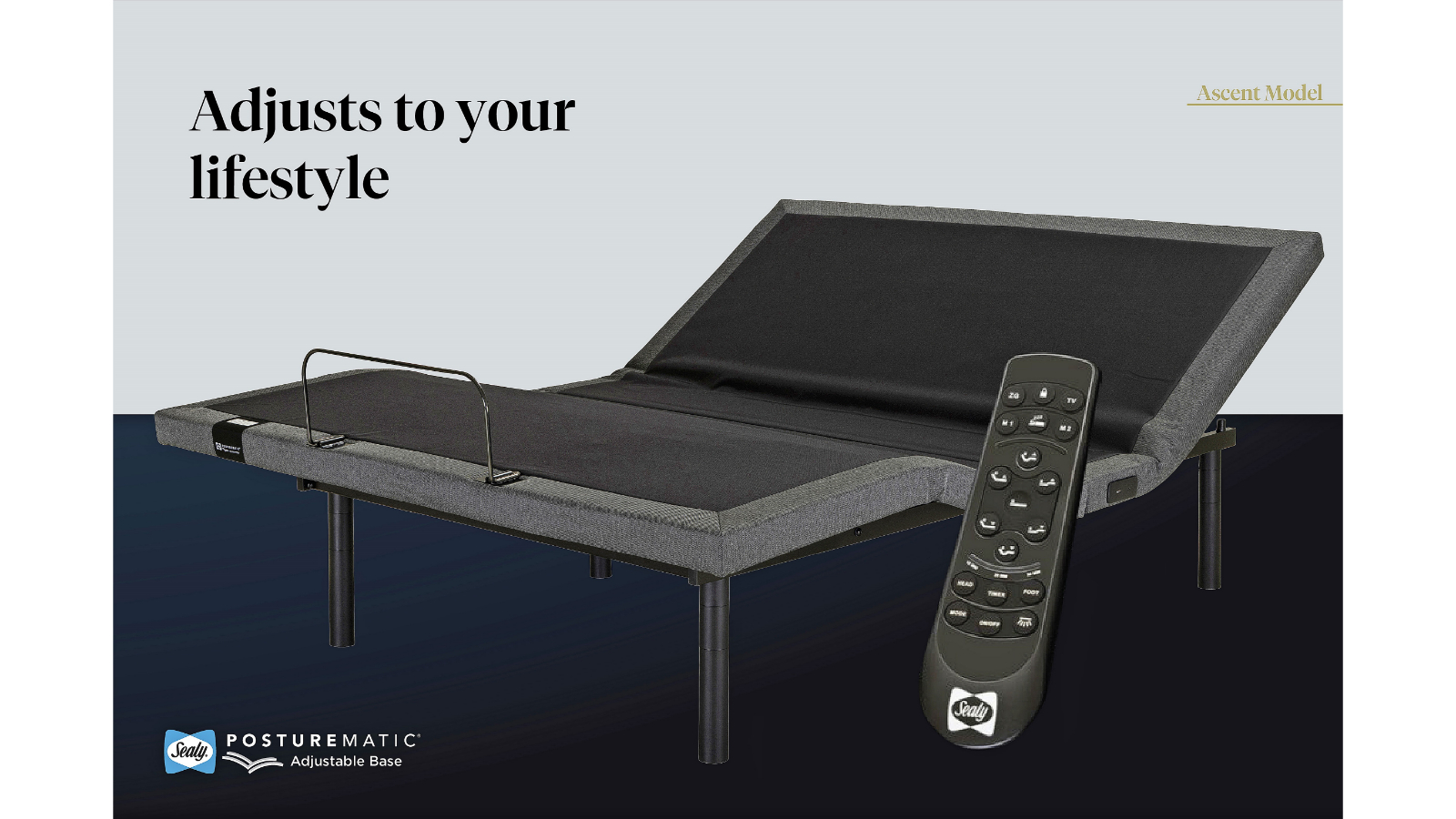 Sealy Posturematic Ascent Adjustable Base | Harvey Norman