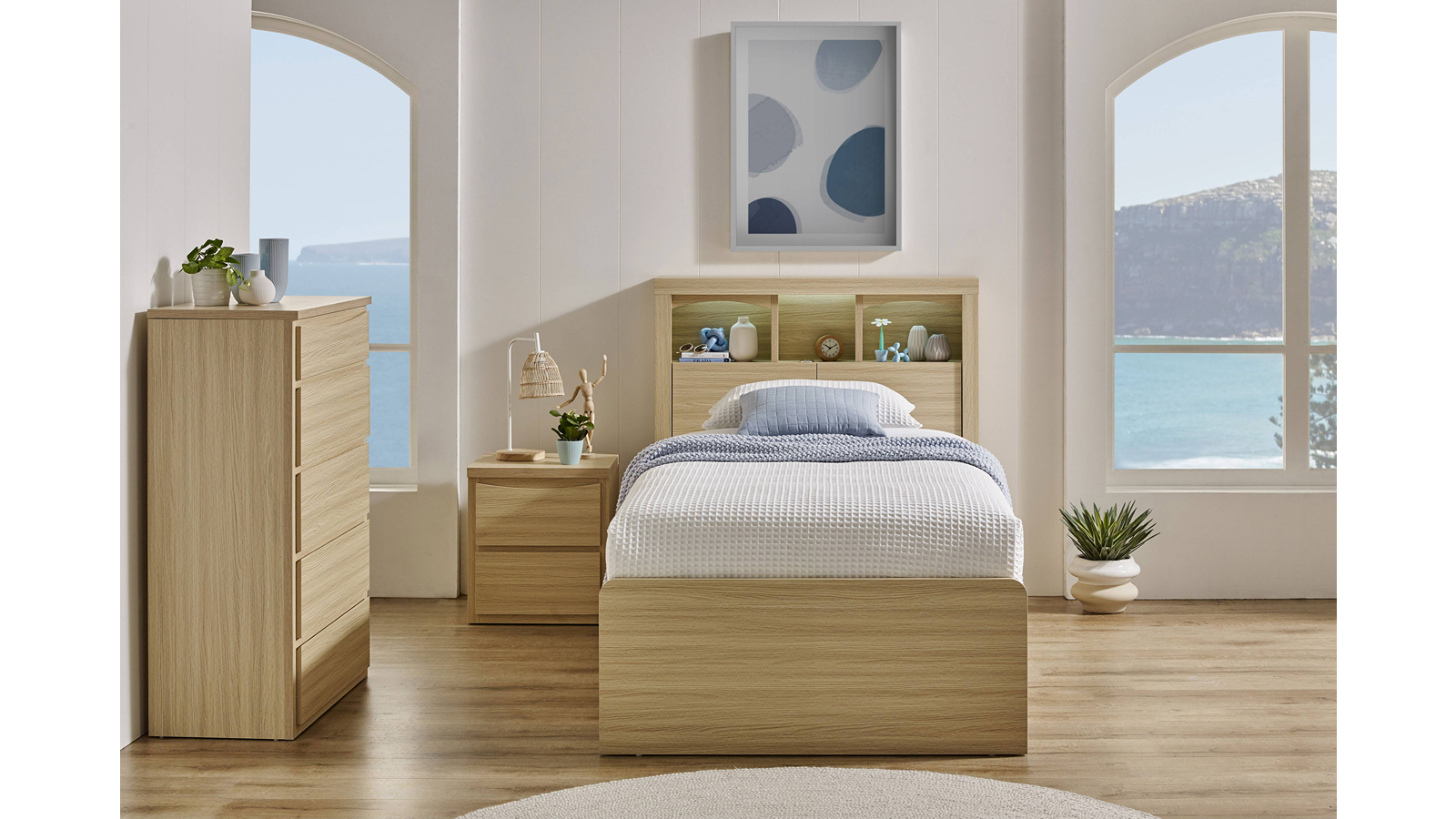 Pianca King Single Bed | Harvey Norman