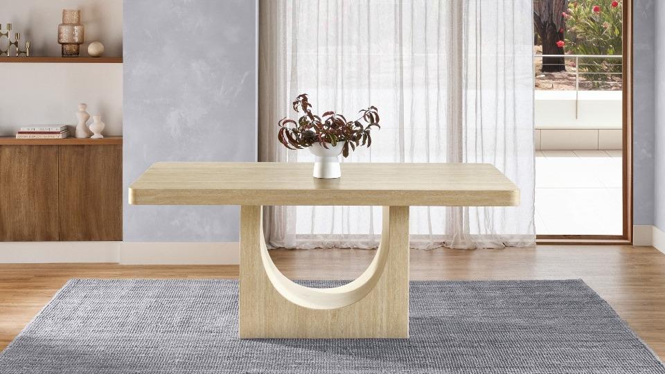 Ariel Rectangular Dining Table | Harvey Norman