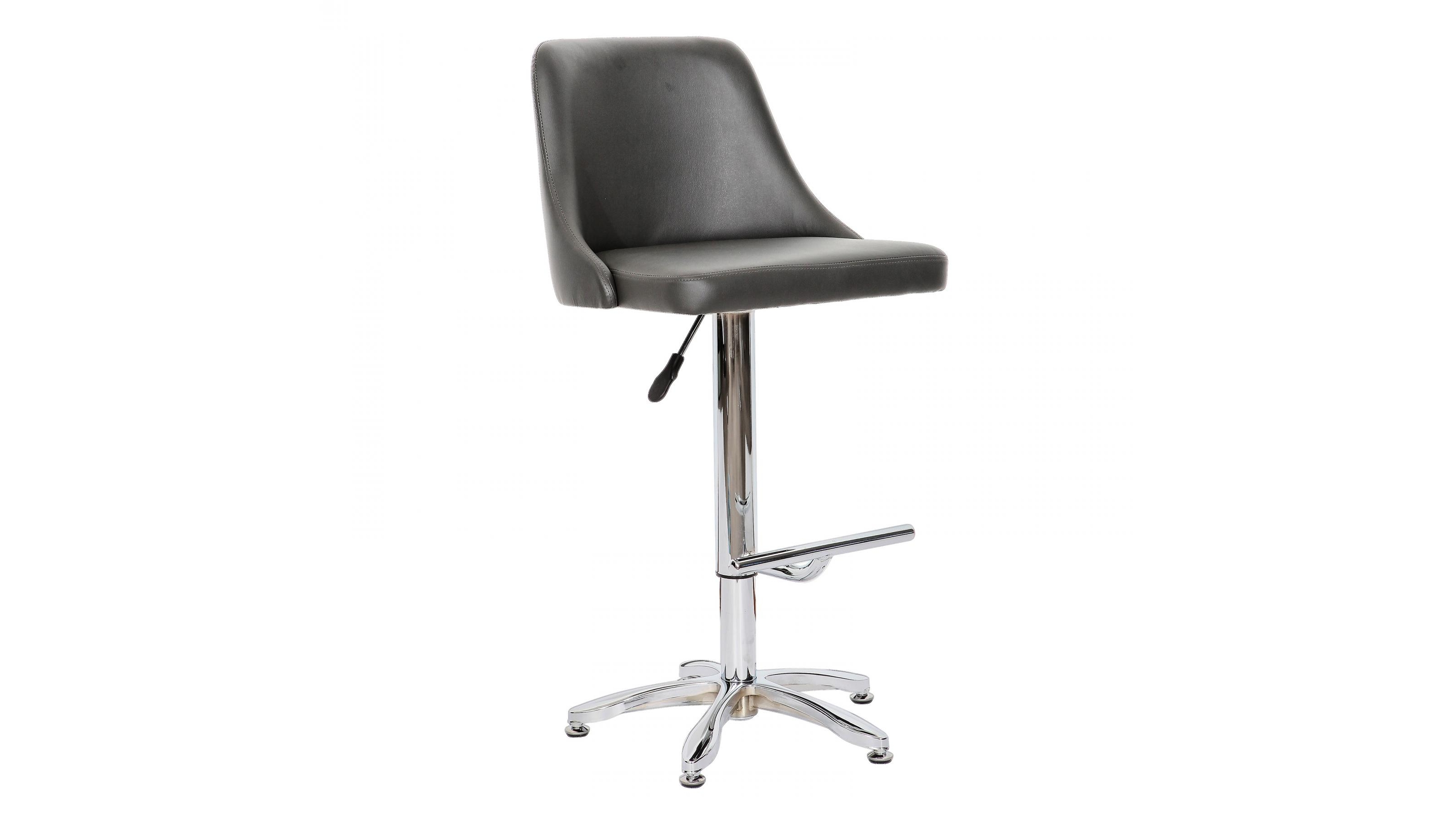 Beta Bar Stool - Grey | Harvey Norman