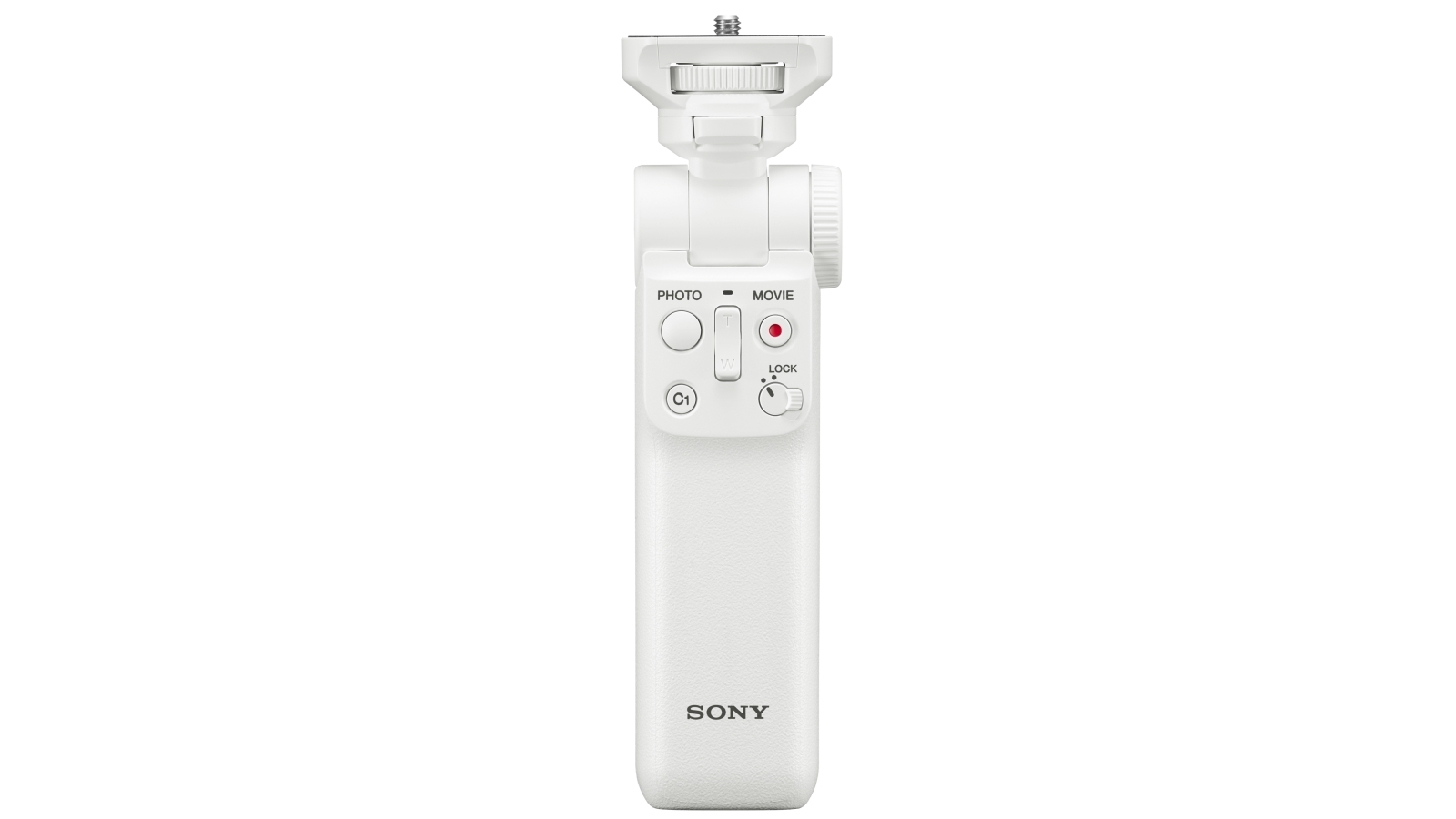 Sony Shooting Grip with Wireless Remote Commander - White | Harvey Norman