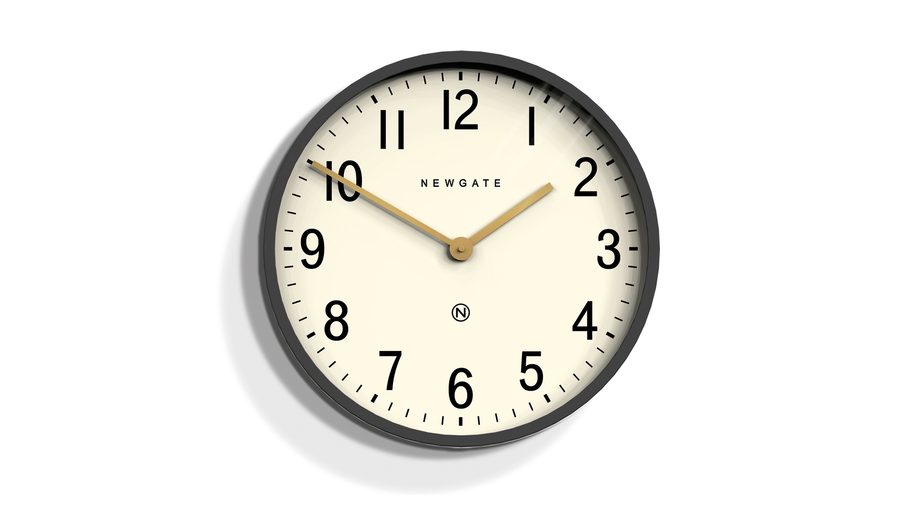 Newgate Mr Edwards Clock - Matte Blizzard Grey | Harvey Norman