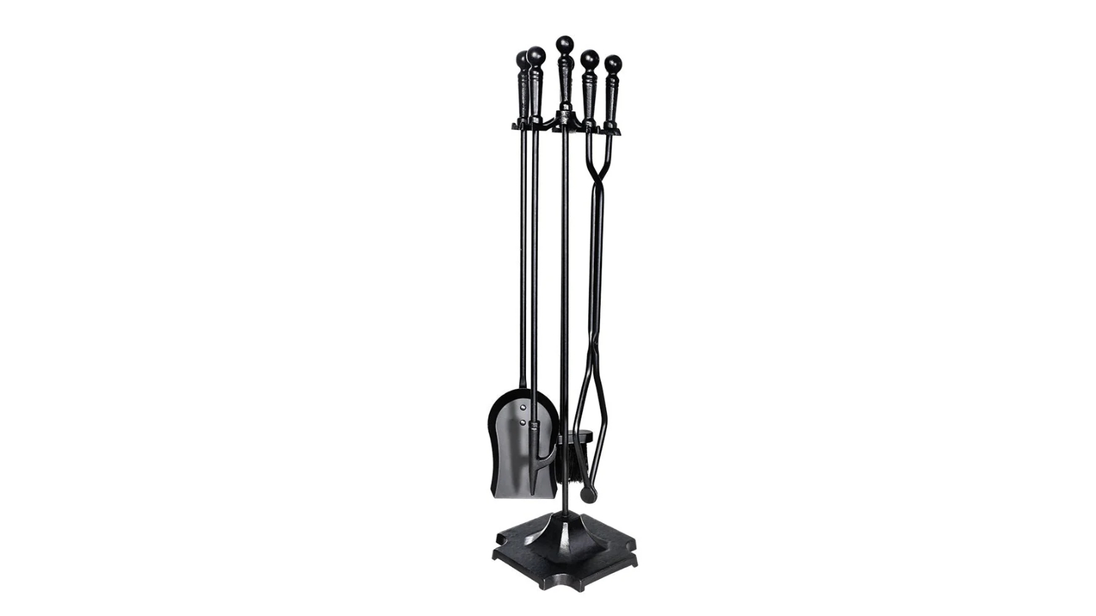 Grillz Fireplace Tool Set - Black | Harvey Norman