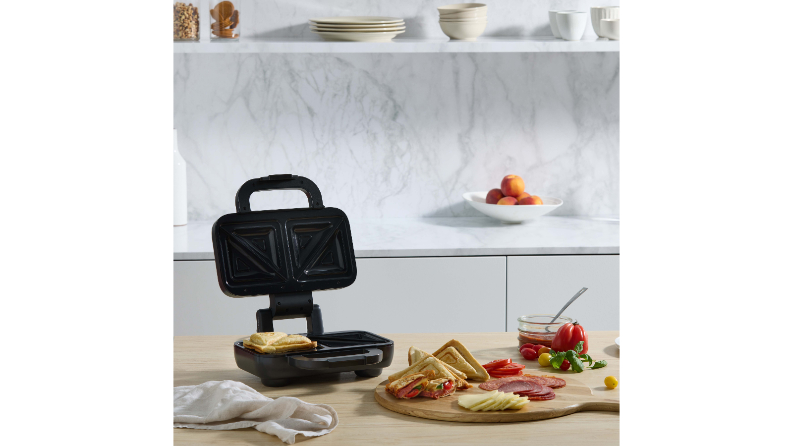 Sunbeam Turbo Crunch Toastie Maker - 2 Slice | Harvey Norman
