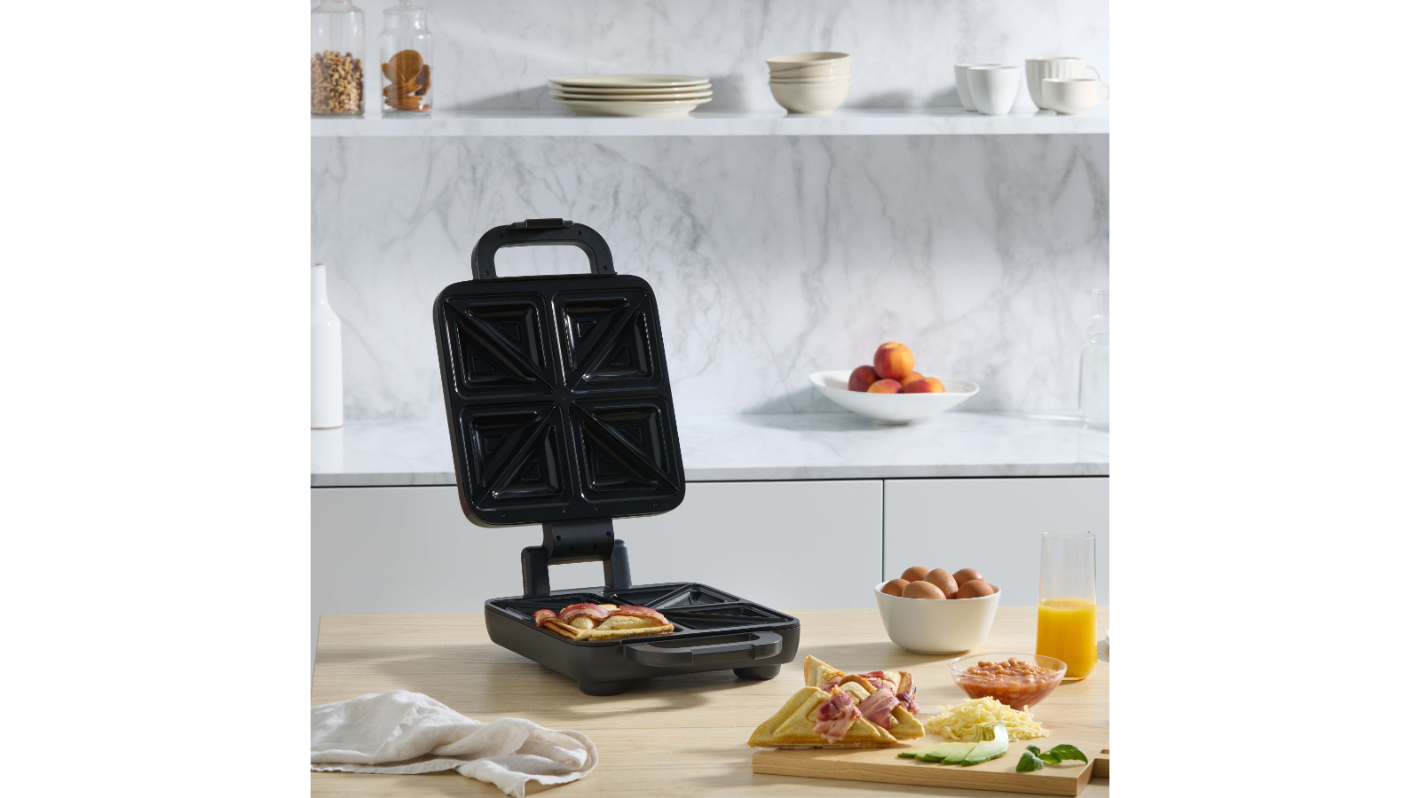 Sunbeam Turbo Crunch Toastie Maker - 4 Slice | Harvey Norman
