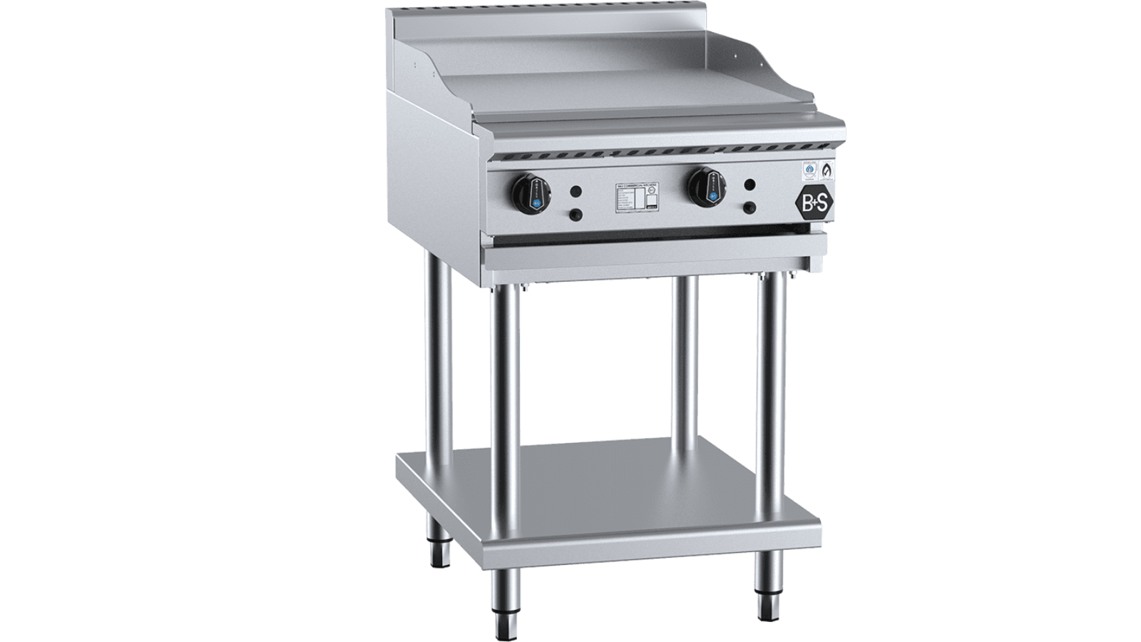 B plus S Black LPG Grill Plate - 60cm | Harvey Norman