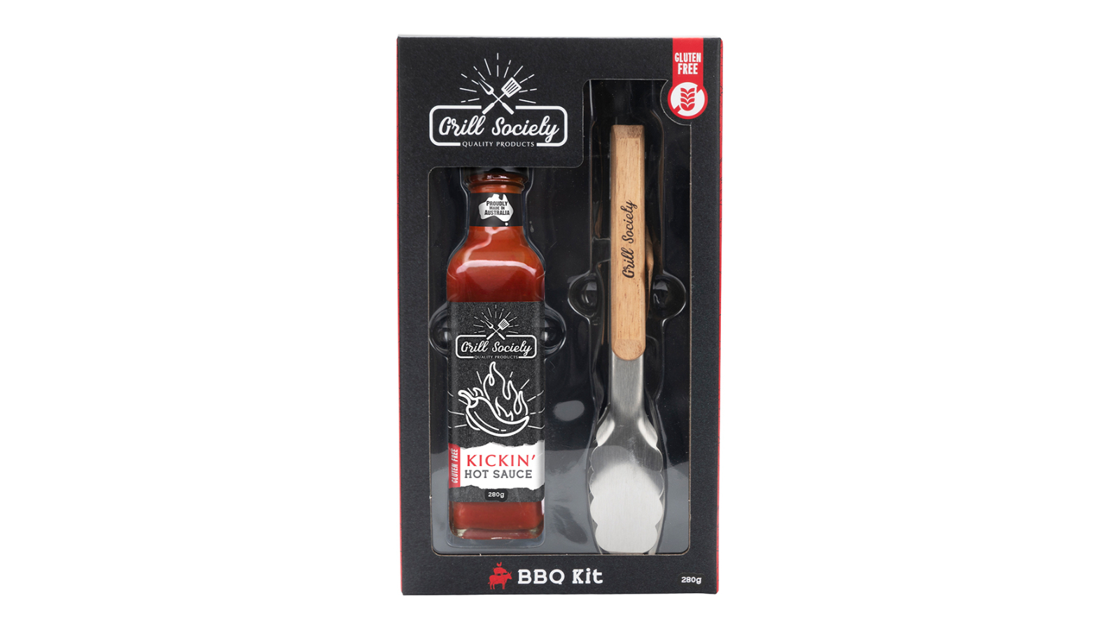 Grill Society 2 Piece Barbeque Tong Kit | Harvey Norman