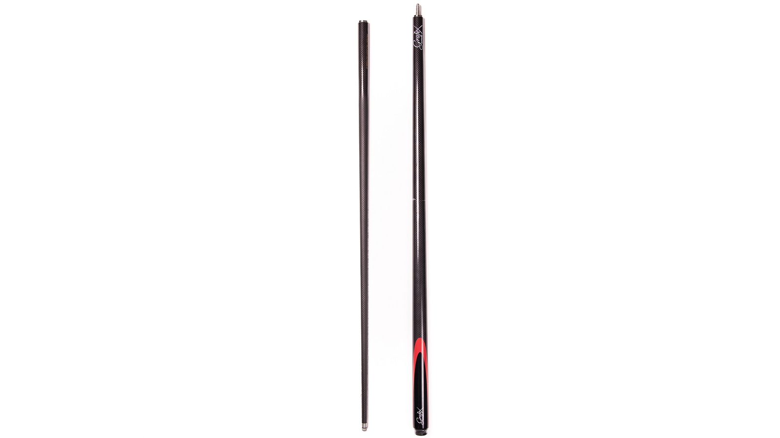 Grafex Graphite Supreme Black Snooker and Pool Cue with Multi-Weight ...