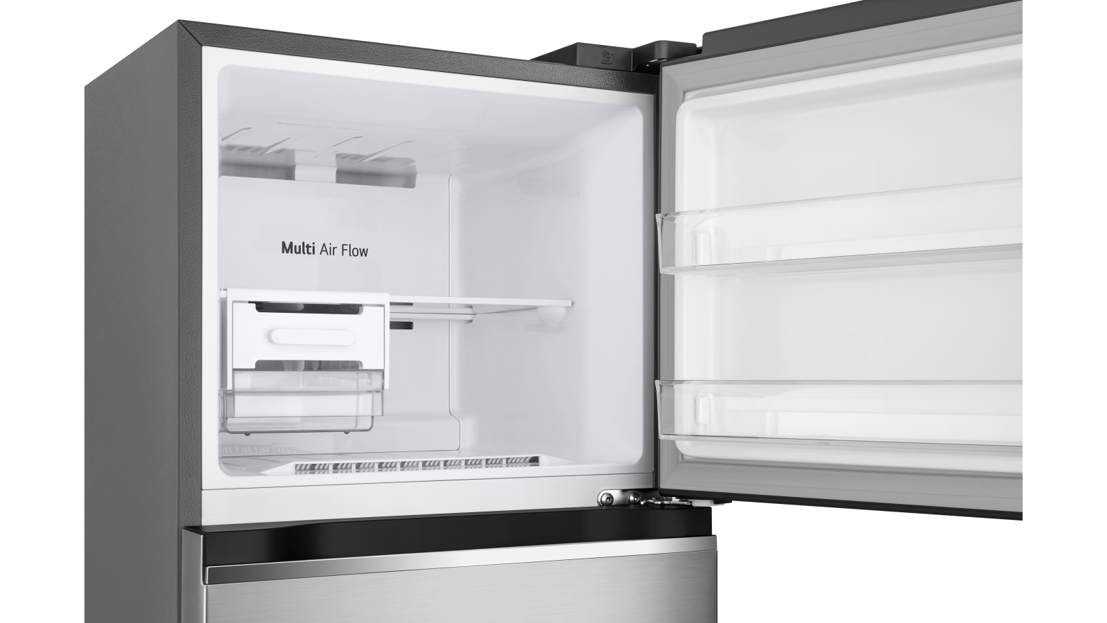 LG 266L Top Mount Fridge with Door Cooling+ - Stainless | Harvey Norman