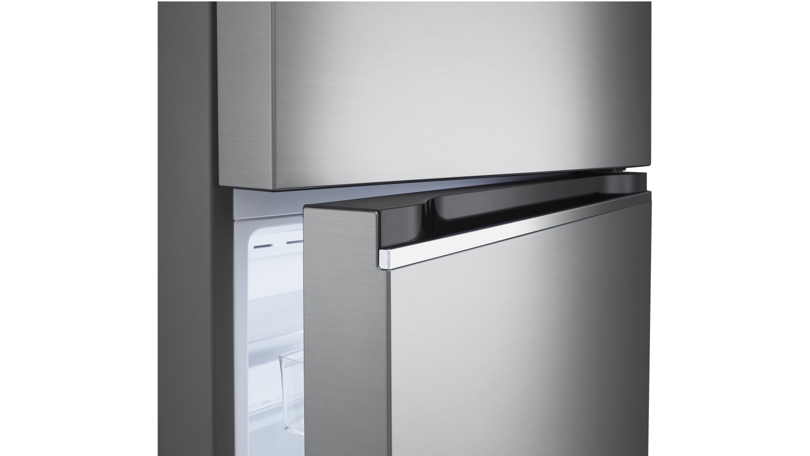 LG 315L Top Mount Fridge with Flatdoor Platinum Finish | Harvey Norman