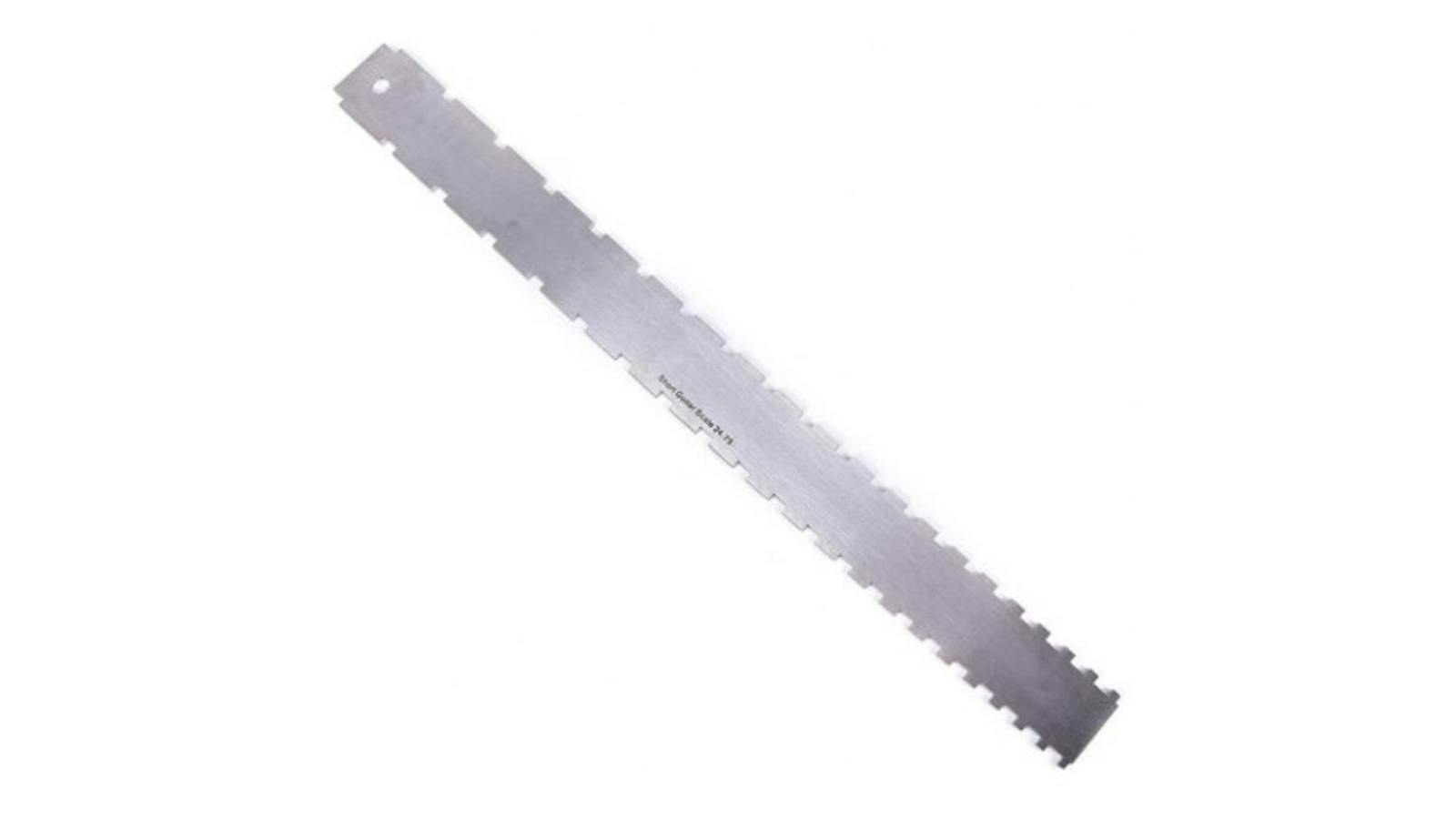HOD Guitar Neck Notched Straight Edge Luthiers Tool - Silver | Harvey ...