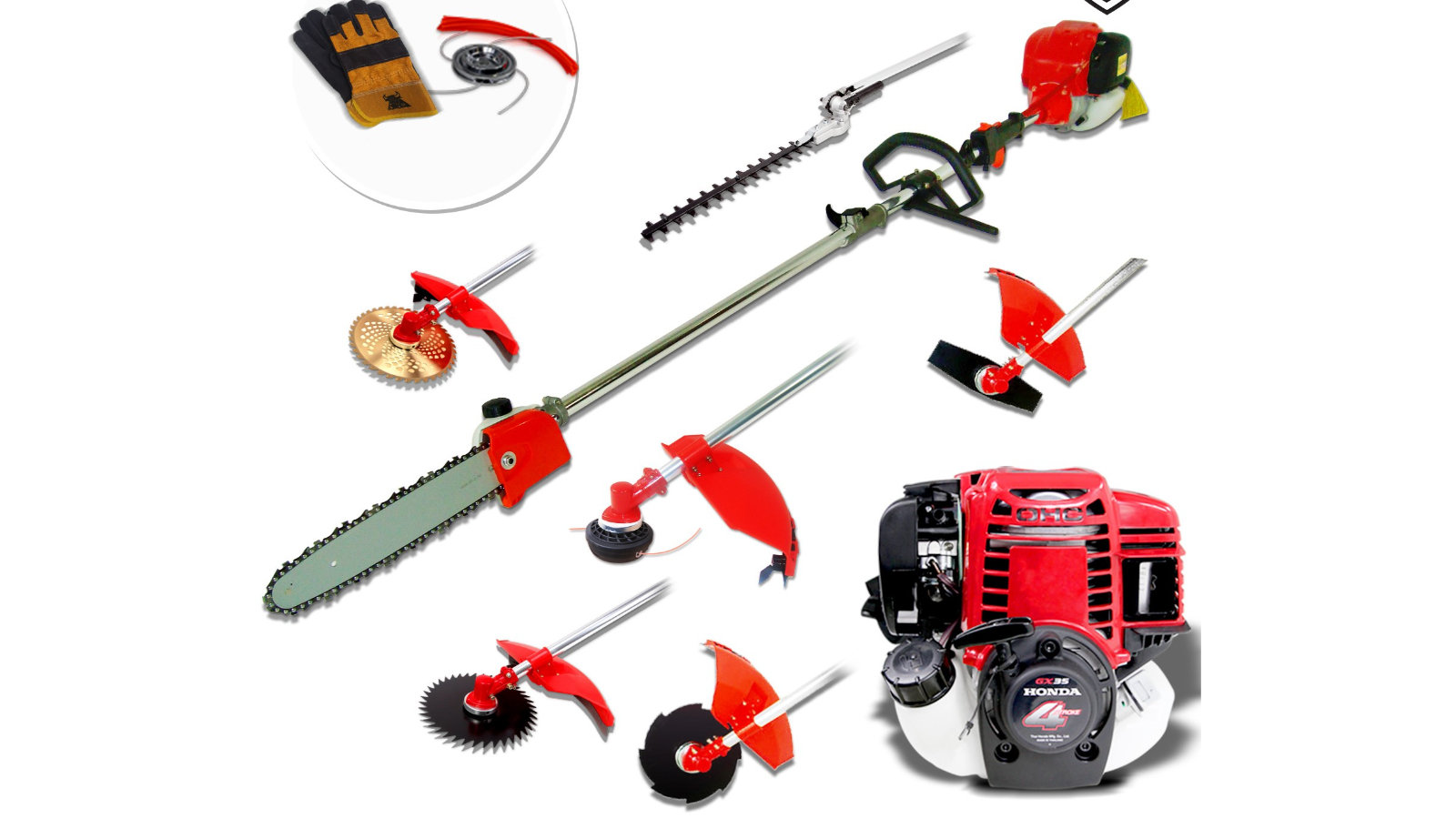 Chainsaw and hedge trimmer store