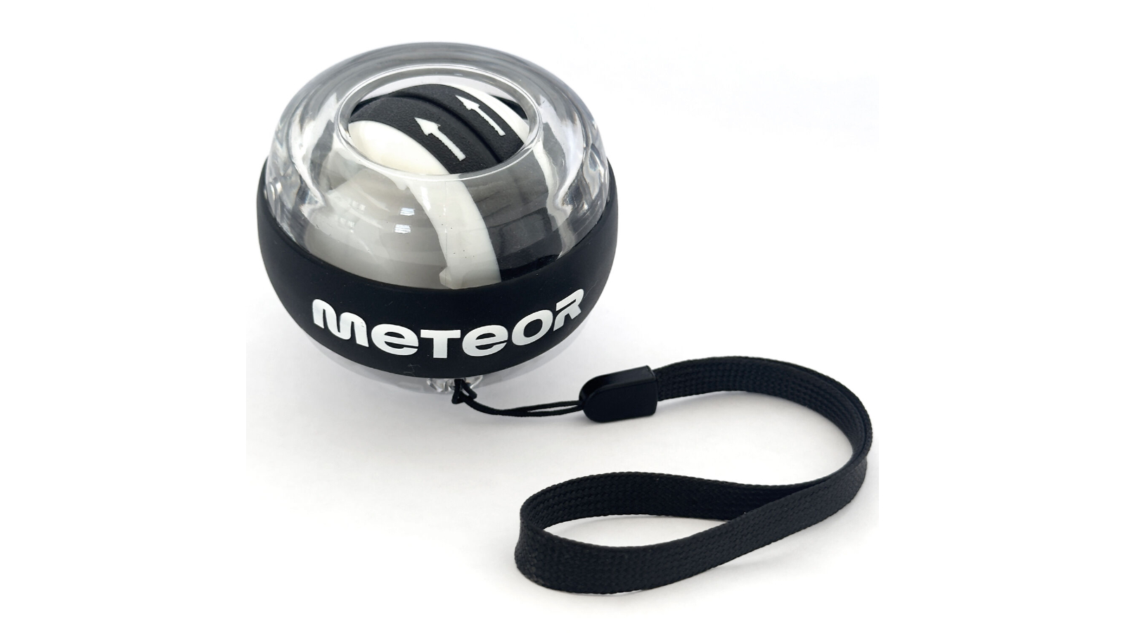 Meteor For The Winners Auto-Start Wrist Training Gyro Ball - Black ...