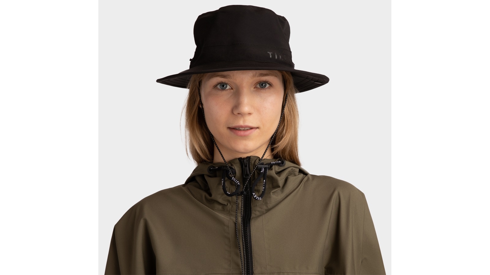 Tilley Black Rain Hat - Size Large | Harvey Norman
