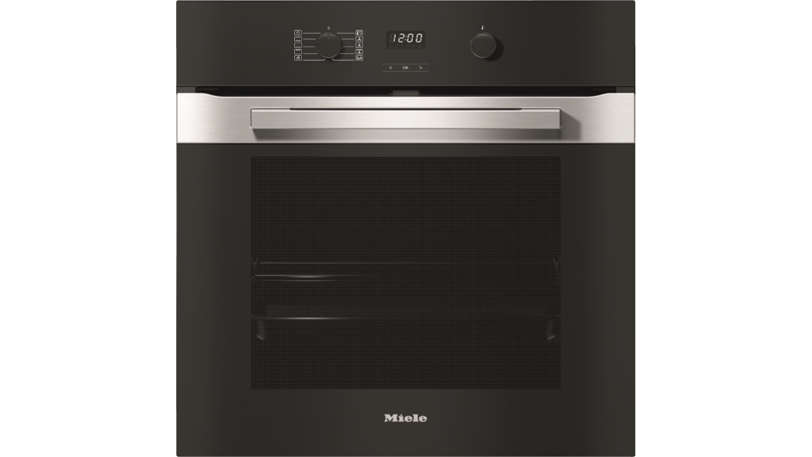 Miele H 2860 BP Pureline Pyrolytic Oven with Induction Cooktop & Built ...