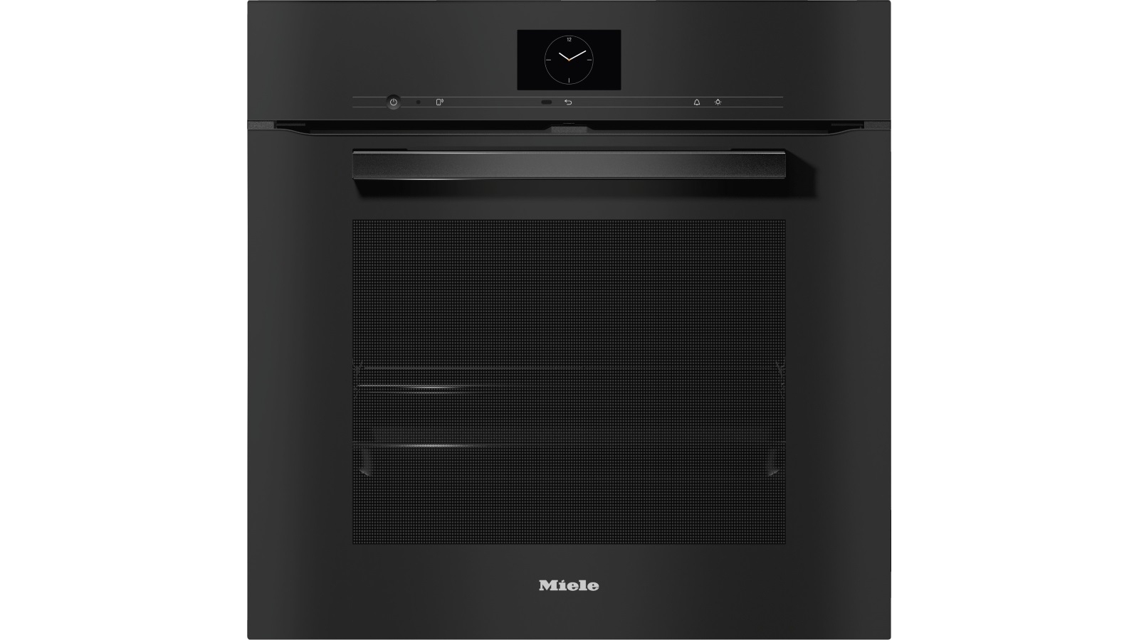 Miele H 7660 BP Vitroline 600mm Pyrolytic Oven - Obsidian Black ...