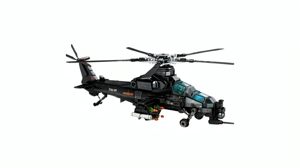 NNEOBA 704 Piece Military Helicopter Toy | Harvey Norman