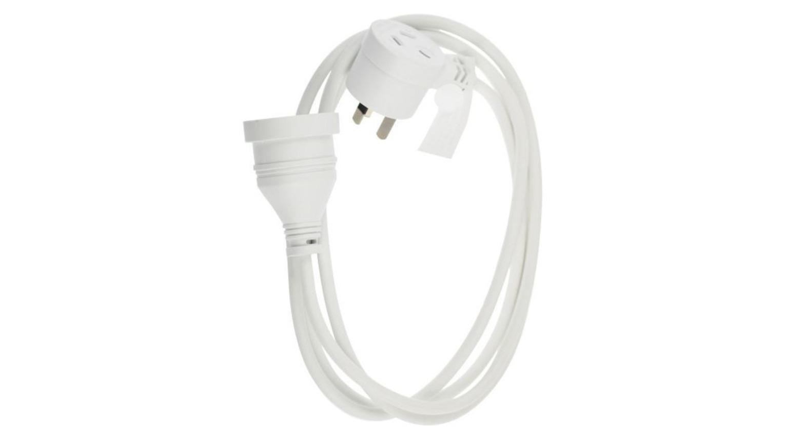 Sansai Piggy Back Extension Cord 5 Meters | Harvey Norman