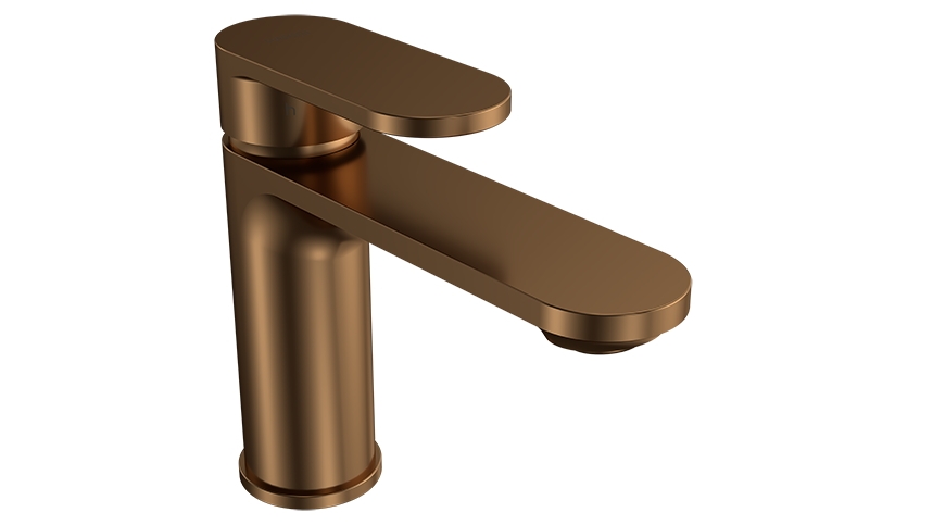 Parisi ABC II Basin Mixer - Matte Bronze | Harvey Norman