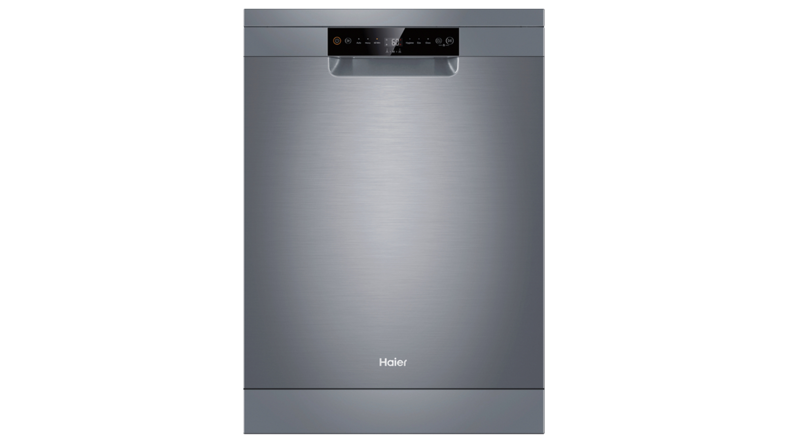 Haier 300 Series Freestanding Dishwasher - Satina | Harvey Norman